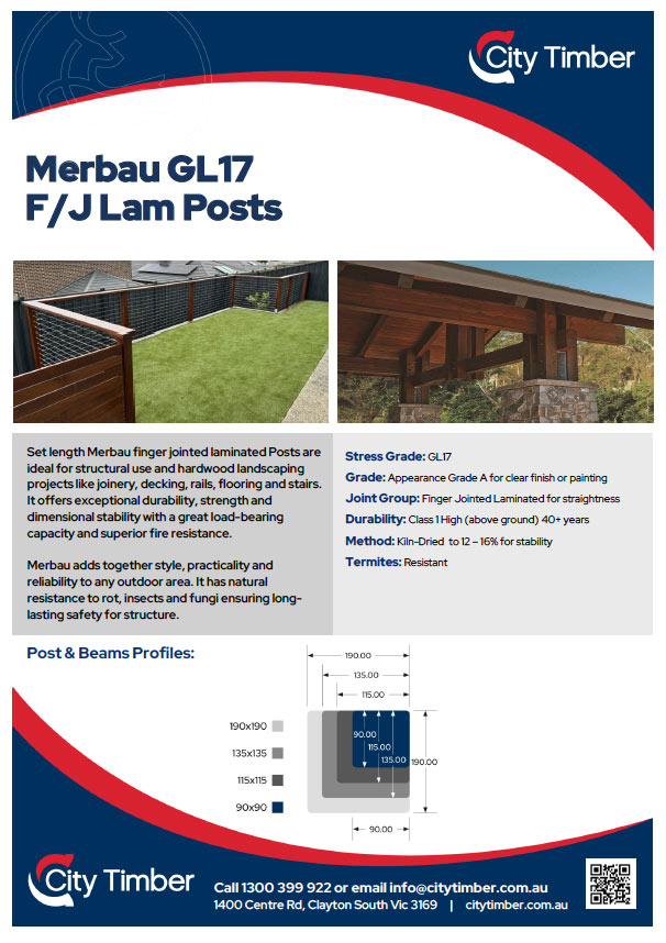 Technical Data – City Timber